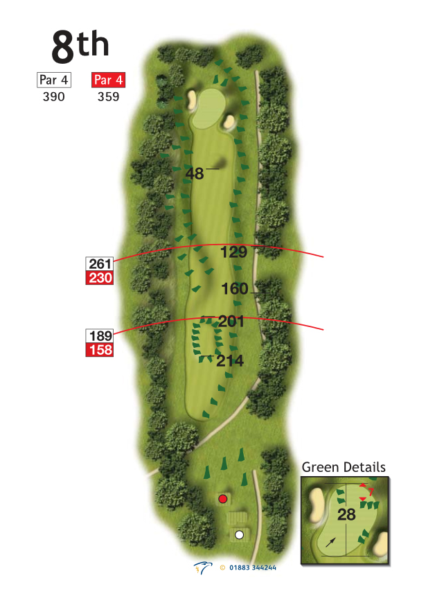 Hole 8 | The Old Course | Leckford Golf
